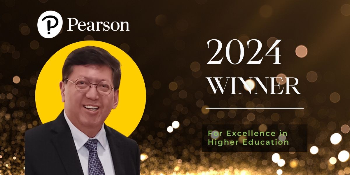 Pearson Award For Excellence In Higher Education Recipient Dr Roger